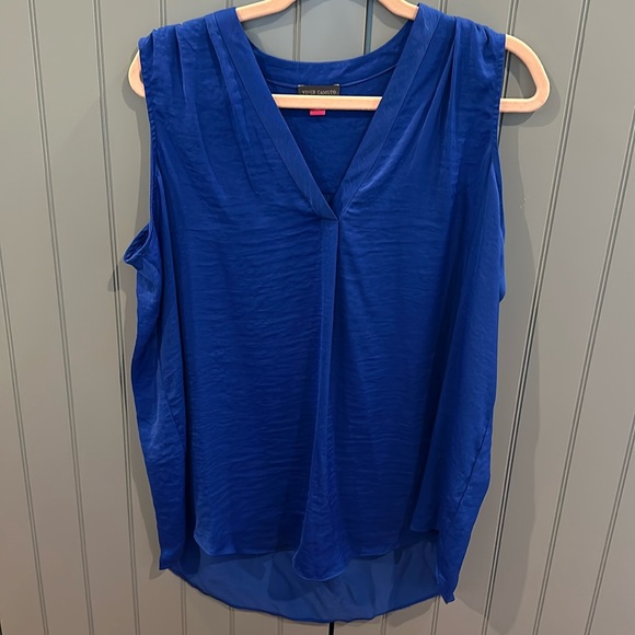 Vince Camuto | Tops | Vince Camuto One X 0 Polyester Tank Top Machine ...